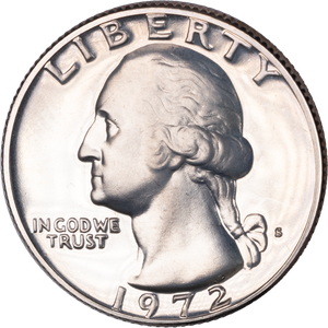 1972-S Washington Quarter | Littleton Coin Company