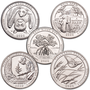 2020 National Park Quarter Year Set | Littleton Coin Company